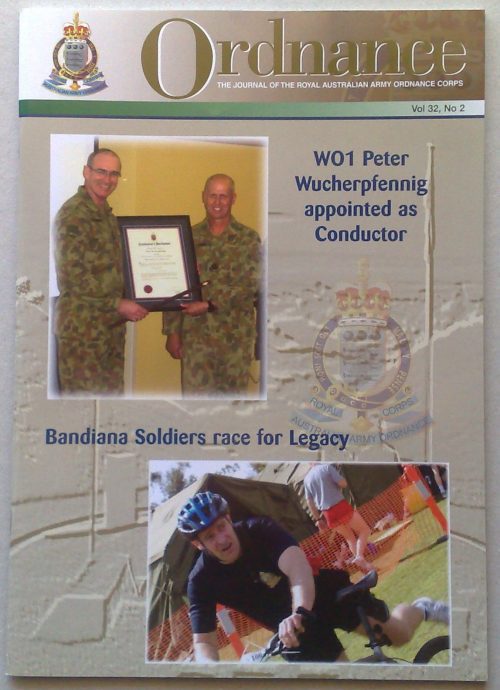 Ordnance – Journal of the RAAOC – 2008 – Vol 32 No. 2 – Welcome to ...
